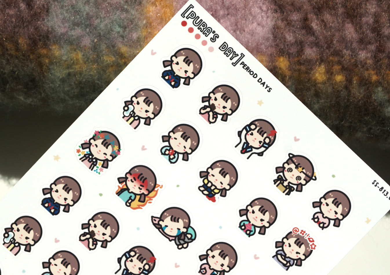 Period Days Sticker Sheet – Pixelette Studio