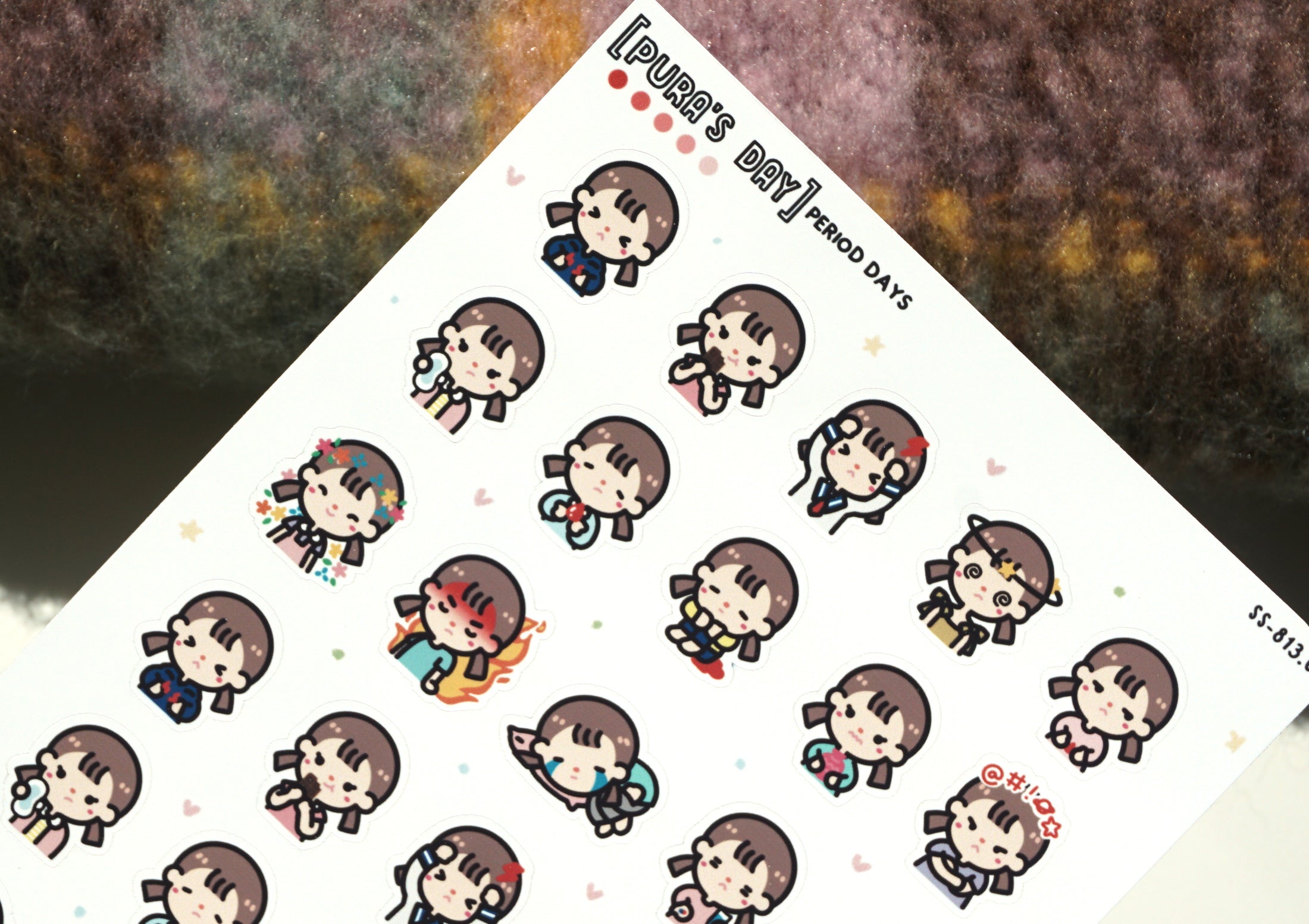 Period Days Sticker Sheet – Pixelette Studio